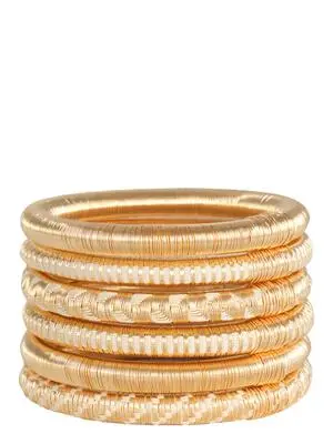 Johanna Ortiz Diva De La Trama Bangles Gold