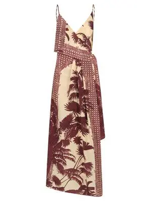 Johanna Ortiz Nouvel Arôme Silk Maxi Dress - Multi