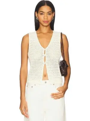 Astr The Label Taimi Sweater Vest - Neutral