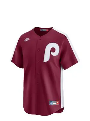 Nike Philadelphia Phillies Cooperstown Dri-fit Adv Mlb Limited Jersey - Red