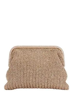 BTB LOS ANGELES Zinc Clutch - Rose