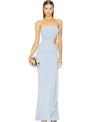 MICHAEL COSTELLO X Sivan Gown - Baby Blue