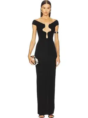 MICHAEL COSTELLO X Adalynn Gown - Black