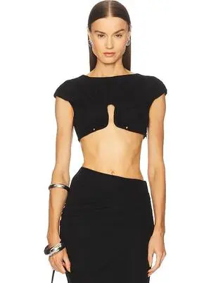 MICHAEL COSTELLO X Adalynn Top - Black