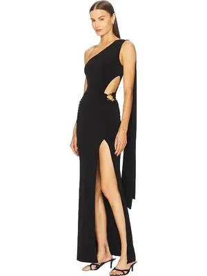 MICHAEL COSTELLO X Margaux Gown - Black