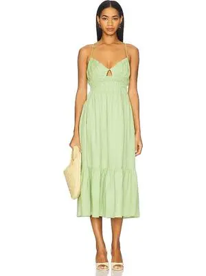 Astr The Label Eleni Dress - Spring Green
