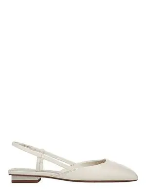 Franco Sarto Telica Slingback Flats - White