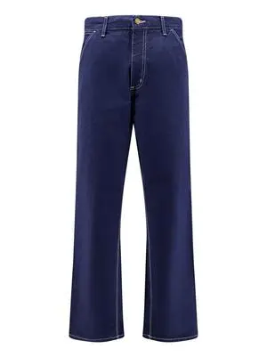 Carhartt Work In Progress Norco Relaxed Straight Fit Trousers - Blue