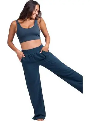 JOLYN Gauze Pants With Pockets Trade Winds