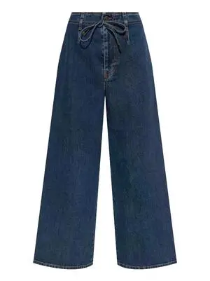 Etro Cotton Wide-leg Jeans - Blue