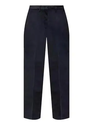 Etro Tailored Satin Trousers - Black
