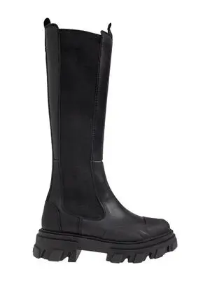 GANNI 55mm Knee-high Boots - Black
