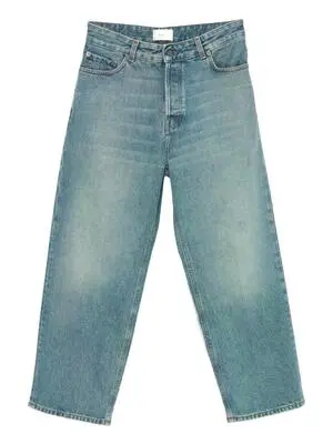 HAIKURE Straight-leg Cotton Jeans - Blue