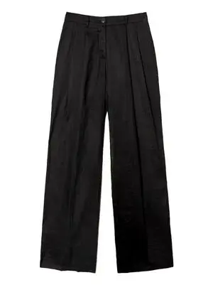 TWINSET Tailored Pleated Trousers - Black
