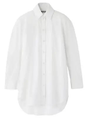 Jacquemus Button-down Shirt Dress - White