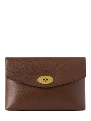 Mulberry Large Darley Cosmetic Pouch - Oak