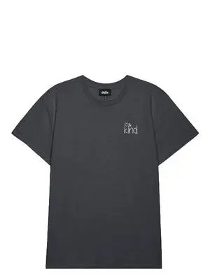 DALIX Be Kind Everyday Tee - Cool Gray