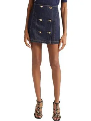 Ulla Johnson Clara Denim Mini Skirt - Tigris