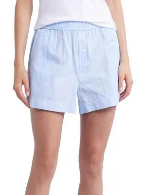 OPEN EDIT Boxer Shorts Blue Sleepy Stripe
