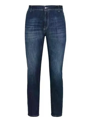 DONDUP Contrast-stitch Skinny Jeans - Blue