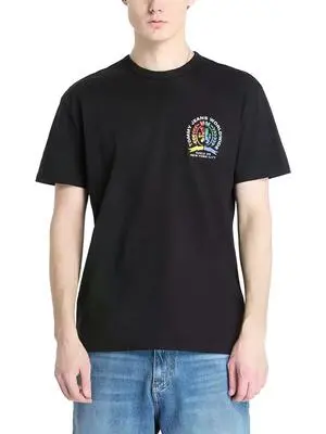 Tommy Hilfiger Logo-embroidered T-shirt - Black