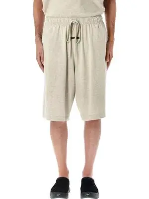 Fear Of God Drawstring-waist Track Shorts - Neutrals