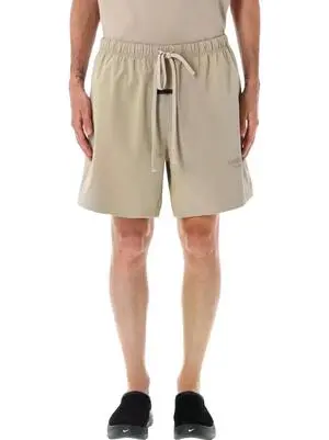 Fear Of God Drawstring-waistband Track Shorts - Neutrals