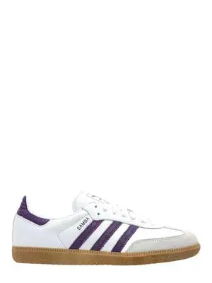 Adidas Samba Leather Sneakers - White
