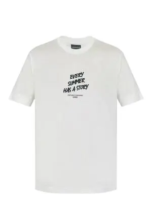 Emporio Armani Summer Story T-shirt - White