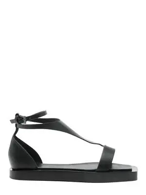 Max Mara Velaflat Sandals - Black