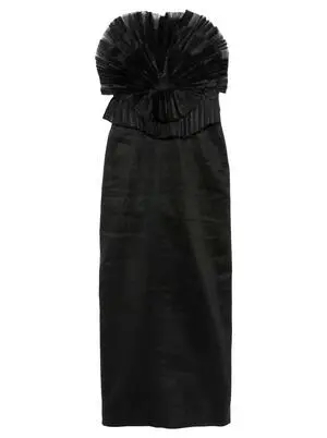 Aje Kira Midi Dress - Black
