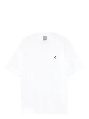 RHUN Logo-embroidered T-shirt - White