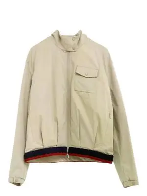 Moncler Zip-fastening Banded Jacket - Neutrals