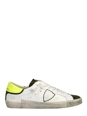 Philippe Model Panelled Low-top Sneakers - White