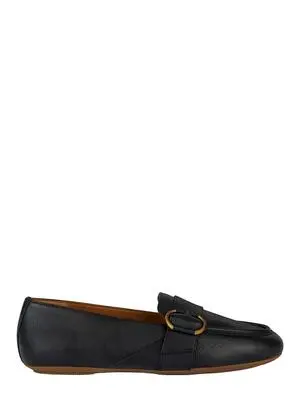 Geox Buckle-detail Loafers - Black