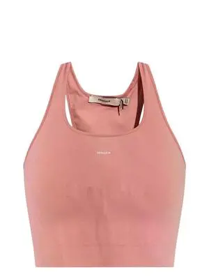 PANGAIA Racerback Sports Bra - Pink