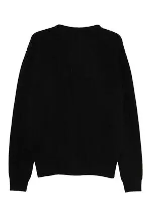 Rick Owens Mock-neck Sweater - Black