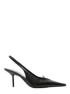 Victoria Beckham 75mm Slingback Pointed-toe Pumps - Black