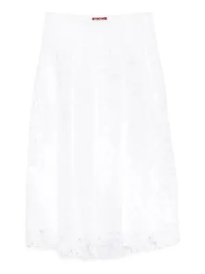 Max Mara Ampezzo Laced Skirt - White