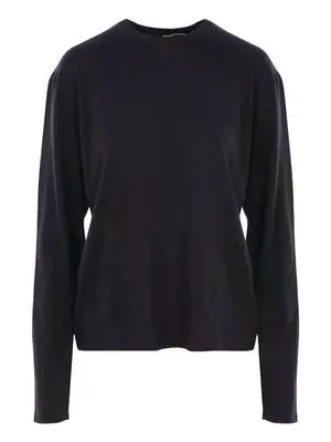 TOTEME Long-sleeved Top - Black