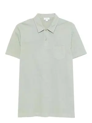 Sunspel Riviera Polo Shirt - Green
