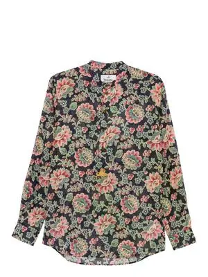 VIVIENNE WESTWOOD Floral-print Shirt - Blue