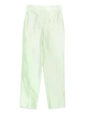Max Mara Silk High-waisted Trousers - Green