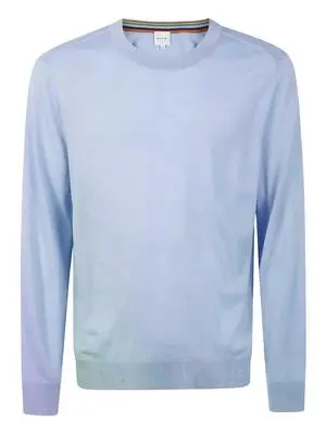 Paul Smith Crew-neck Merino Sweater - Blue