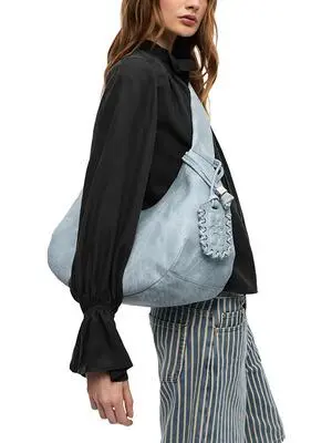 GANNI Hobo Bag - Celestial Blue