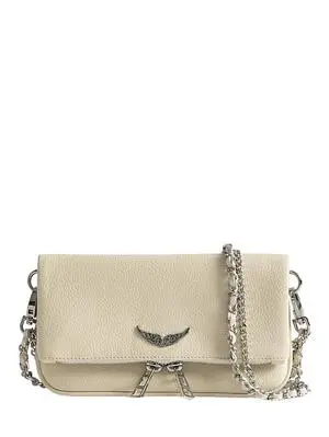 Zadig&Voltaire Rock Nano Grained Leather Crossbody - Flash