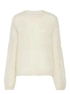 BRUNELLO CUCINELLI Mohair And Silk Sweater