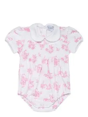 NELLAPIMA Toile Smocked Bubblebaby - Pink