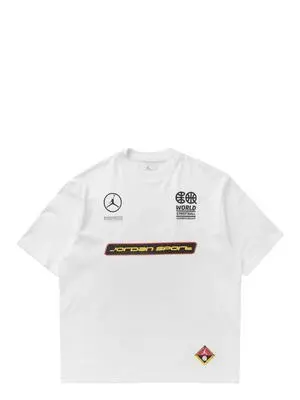 JORDAN X Quai 54 Sport Lbr Tee Shirt - White