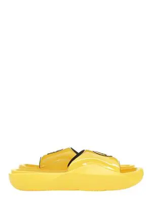 JORDAN Franchise Quai 54 Slides - Tour Yellow/black